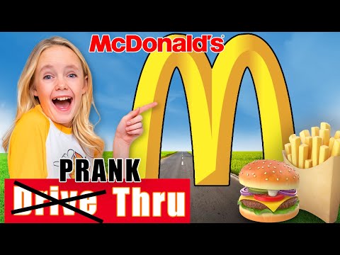 McDonald’s Drive Thru Prank! Jazzy Skye and the Fun Squad!