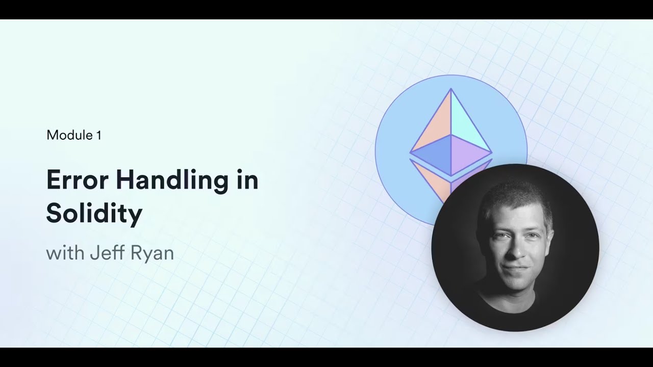 Error Handling in Solidity