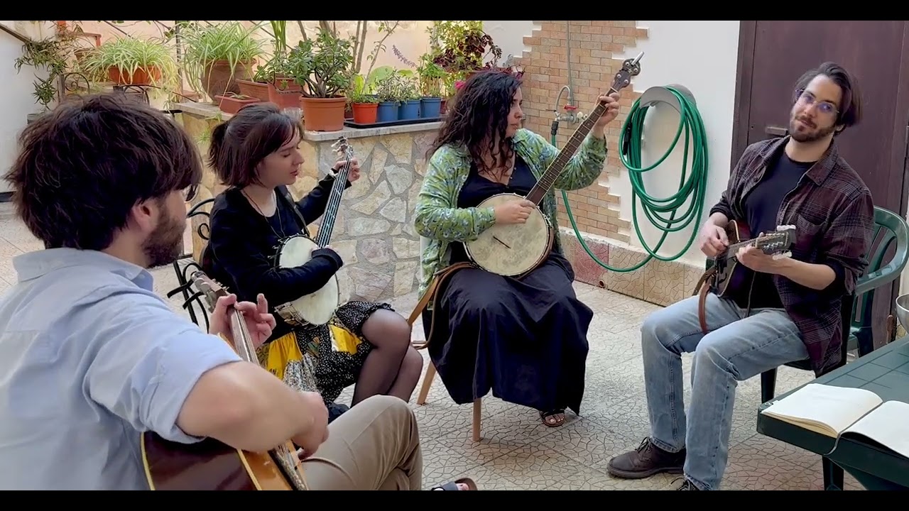 Italian Oldtime/Bluegrass Jam - Bury Me Beneath the Willow - Palermo, Sicily, Italy