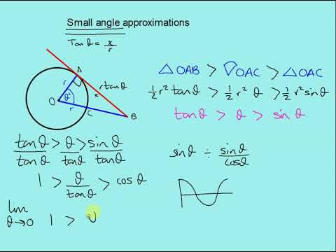 small angle approximations