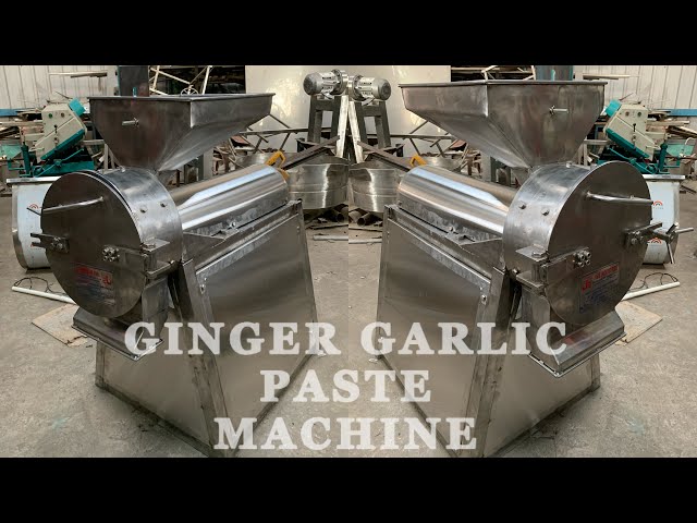 Garlic Paste Making Machine - Ginger Garlic Paste Making Machine ...