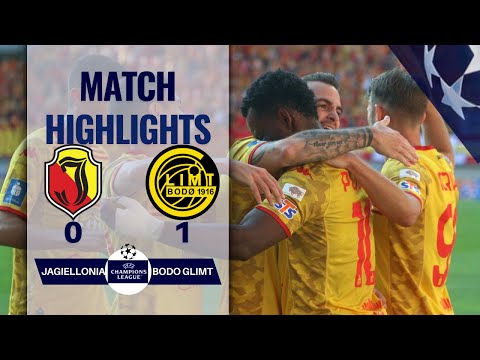 JAGIELLONIA 0 1 BODO GLIMT UEFA CHAMPIONS LEAGUE 3RD QUALIFICATION ROUND | 07-08-2024
