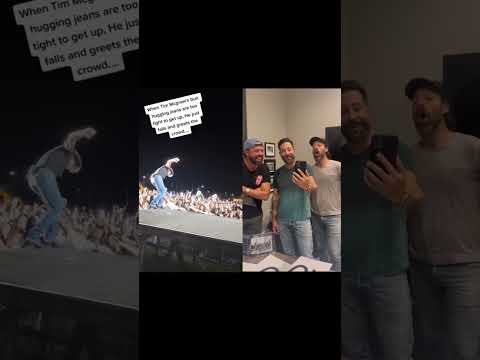 Hey Tim McGraw, how good is that?