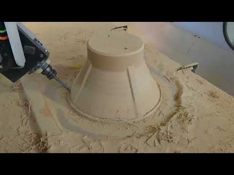 Great shots of 5-Axis CNC routing and Vacuum Forming
