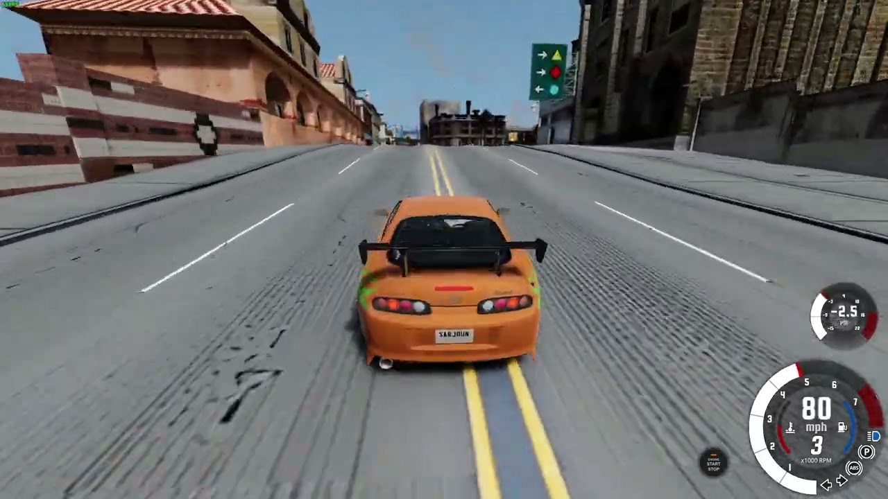 NFS Underground 2: Bayview city in BeamNG Drive (BETA) 1.11 - BeamNG.drive