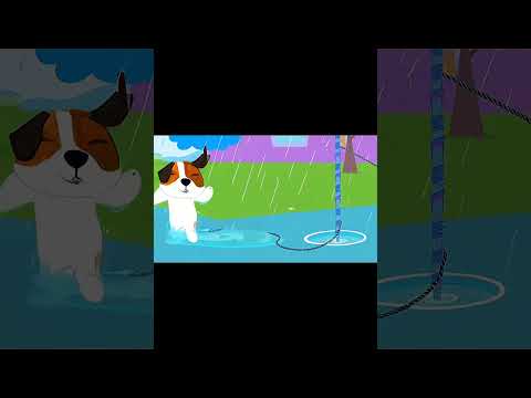 Dog and cat in water #cat #dog #cartoon #animals #animation #youtube #anime