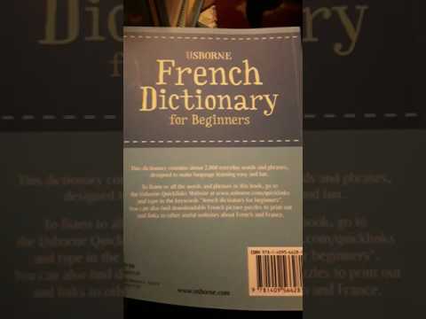 French Dictionary for Beginners