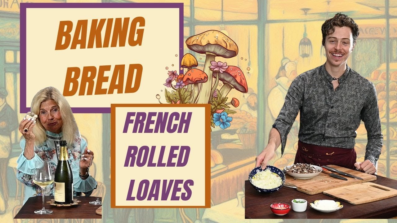 Comfort Cooking: Rustic Mushroom & Goat Cheese Stuffed French Bread Recipe