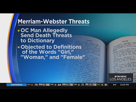 OC man arrested for making threats to Merriam-Webster dictionary
