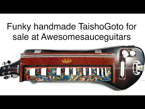 Awesomesauceguitars electric taishogoto benjo handmade out of | Reverb