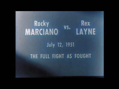 1951-07-12 Rocky Marciano vs Rex Layne