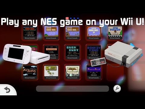 How to play any NES game through Wii U Virtual Console - UWUVCI Tutorial 2024