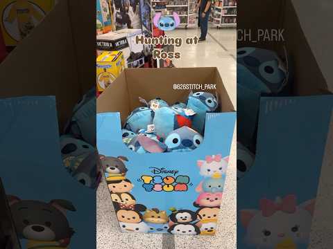 STITCH HUNTING TIME | STITCH TRAVEL PILLOW| TSUM TSUM PLUSH #disney #stitchfinds #stitchmas #haul