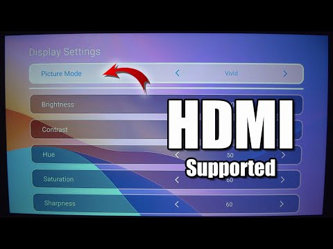 Magcubic L018 HDMI Port Has Picture Mode Support!