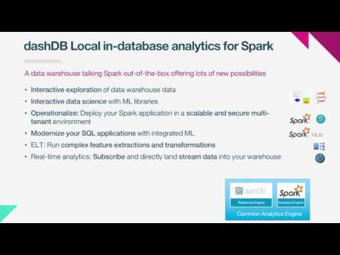 dashDB-Spark Values