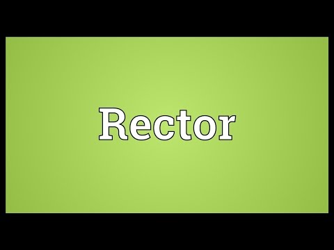 Rector Meaning