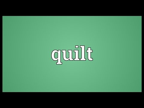 Quilt Meaning