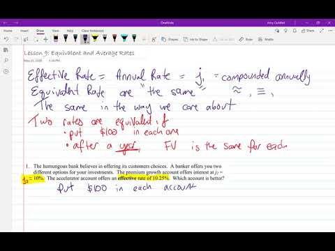 Videos: Average and Effective Rates – Easy Peasy All-in-One High School
