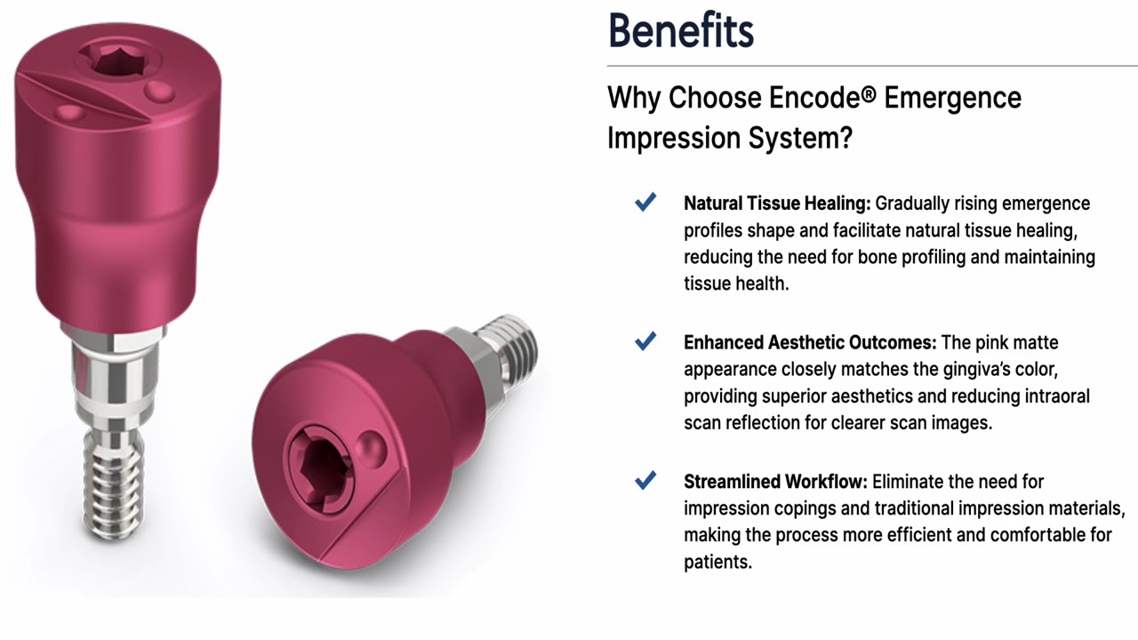 Medit IOS Scanning Zimvie Encode - Traditional Implant vs Digital Encode workflow