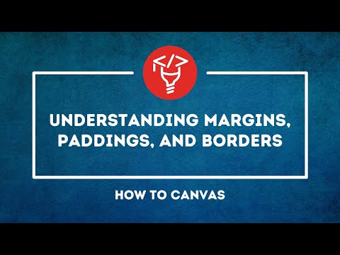 Understanding margins, paddings, and borders
