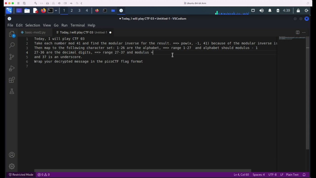 [CTF - 03]basic-mod2 in 2022