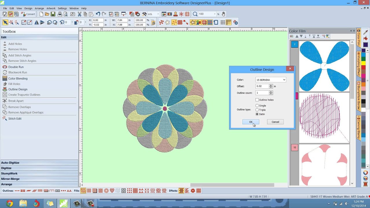 Mandala 1 Digitizing Elements