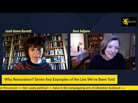 Seven Lies We've Been Told & Restoration of Scotland's Constitution