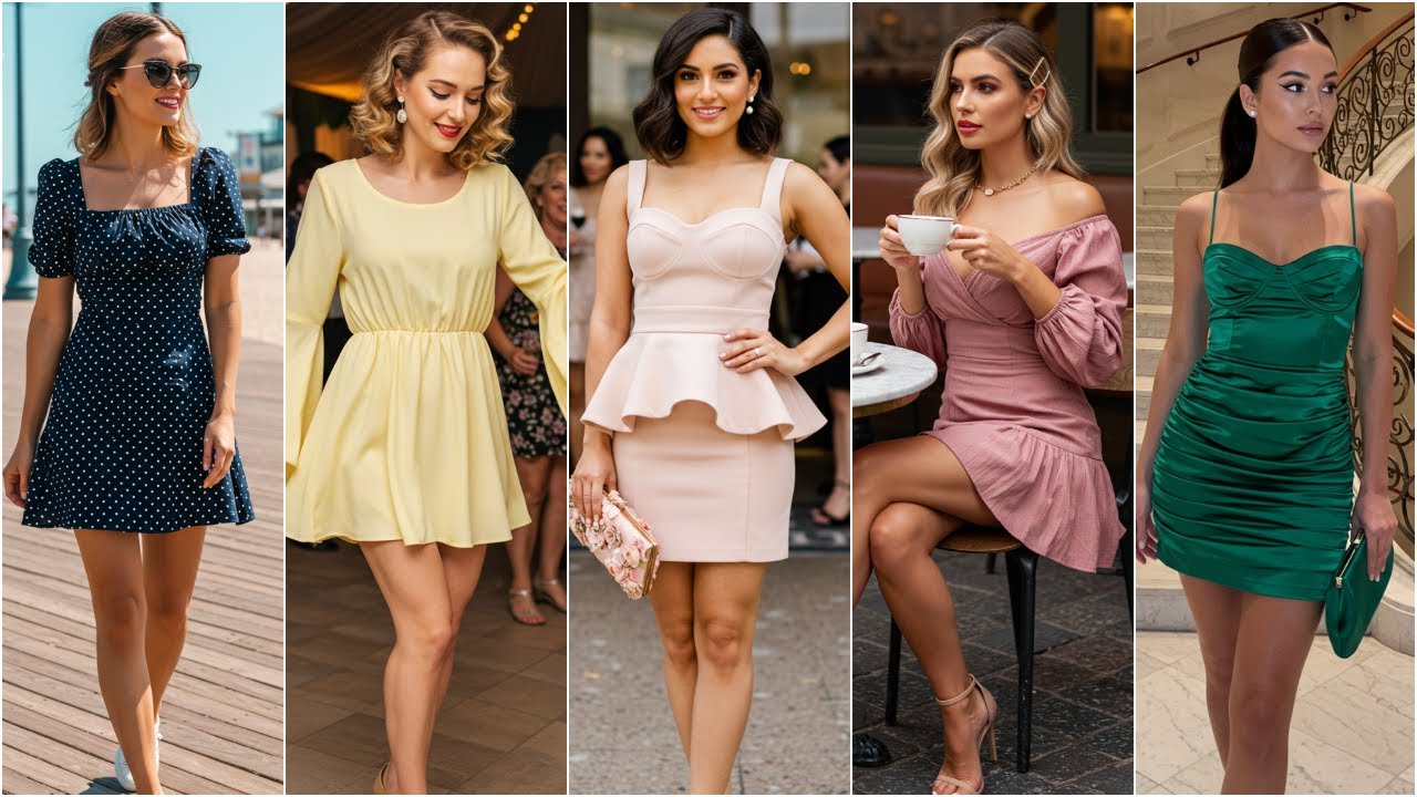 2025’s Hottest Mini Dresses in Every Color | Ultimate Mini Dress Lookbook for Women