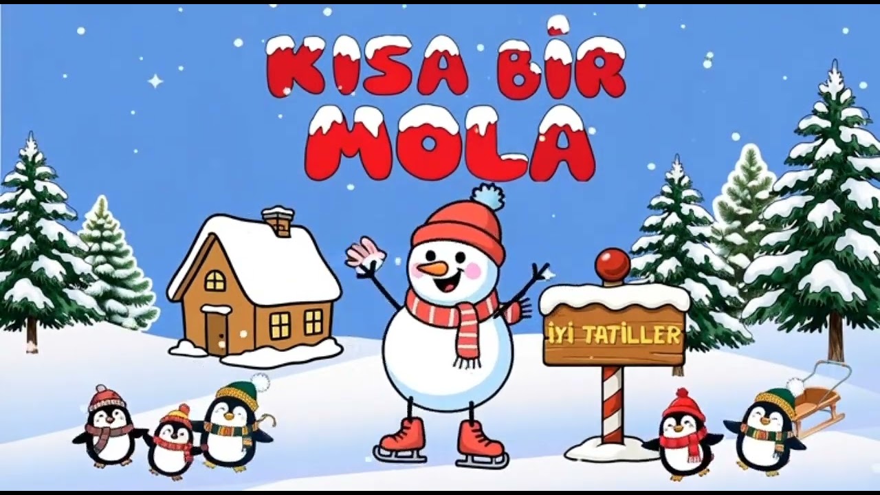 Karne hatırası akıllı tahta panosu hareketli sevimli pano kısa bir mola 