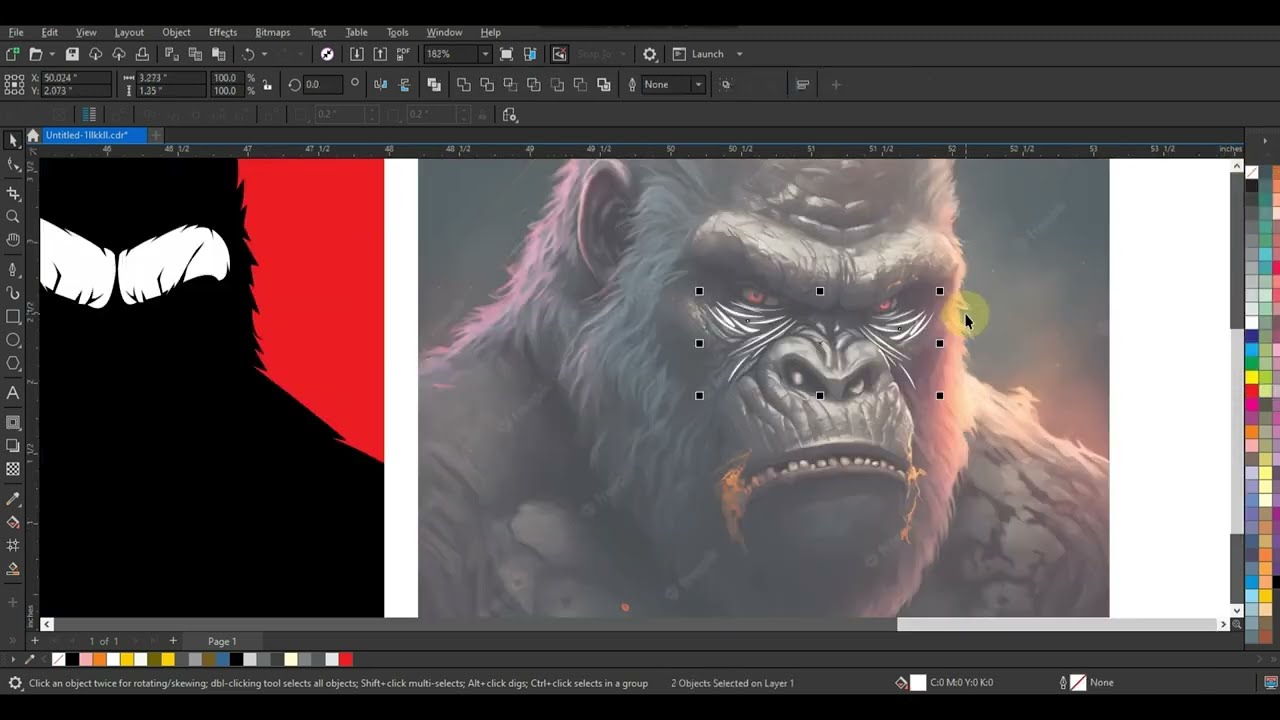 Vector Art Tutorial - Coreldraw Easy Tips & Tricks for Experts & Beginners - Ahsa Sabri