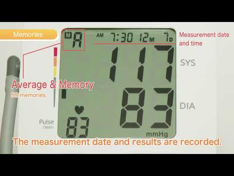 CITIZEN CHUD514/CHUD517/CHU304/CHU305 upper arm blood pressure monitor