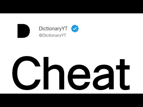 Cheat Meaning in English