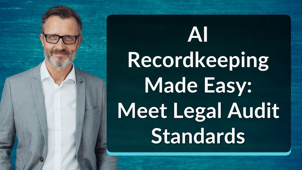 AI Recordkeeping Made Easy: Meet Legal Audit Standards