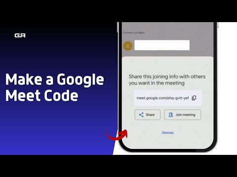 How To Make a Google Meet Code 2024