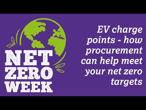 EV charge points - how procurement can help meet your net zero targets