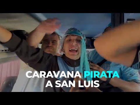 Caravana pirata a San Luis: as铆 viven los hinchas de Belgrano el duelo de Copa Argentina | Cadena 3