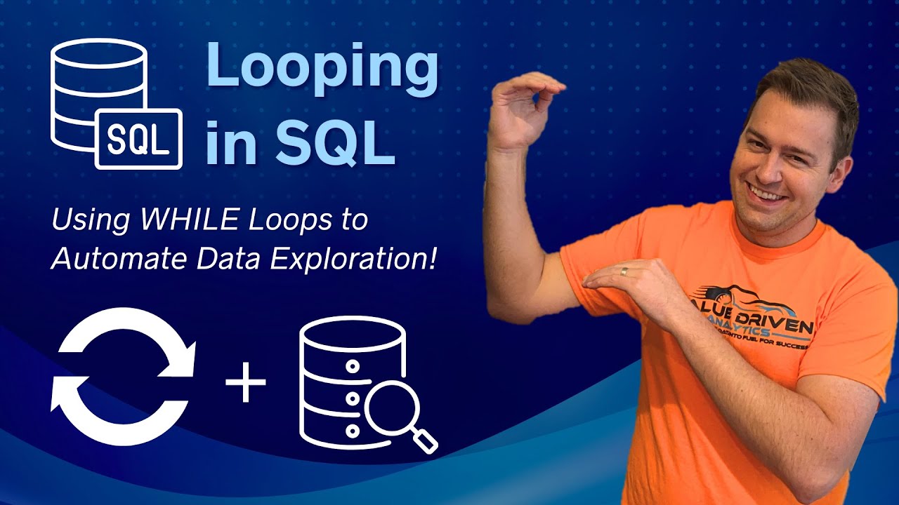 Advanced SQL Tutorial | Looping in SQL Server | WHILE Loops with Dynamic SQL