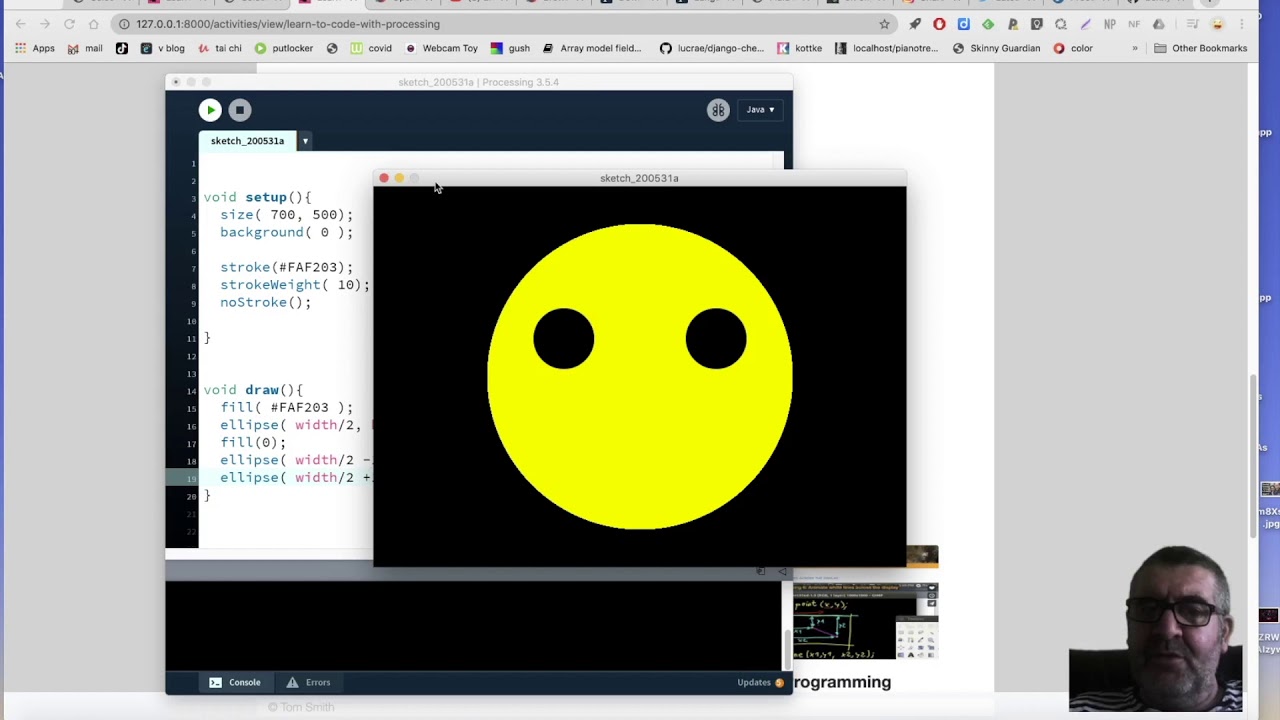 Processing 1 - Making A Smiley