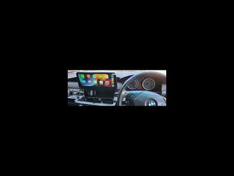 12.3-in BMW E60 2005 Radio Upgrade Apple Carplay Pioneer Amplifier #Shorts