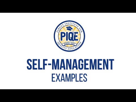 Self Management - Examples