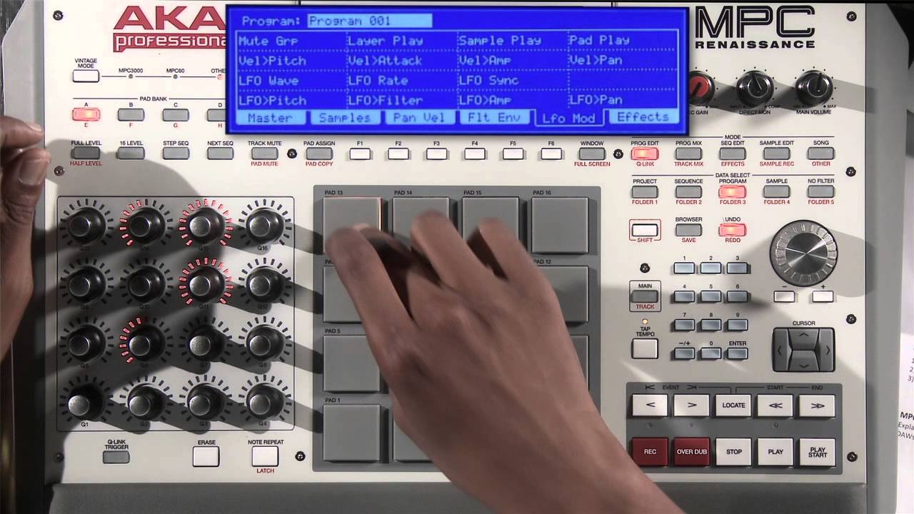 MPC University | MPC Renaissance Program Edit & Pad Assign