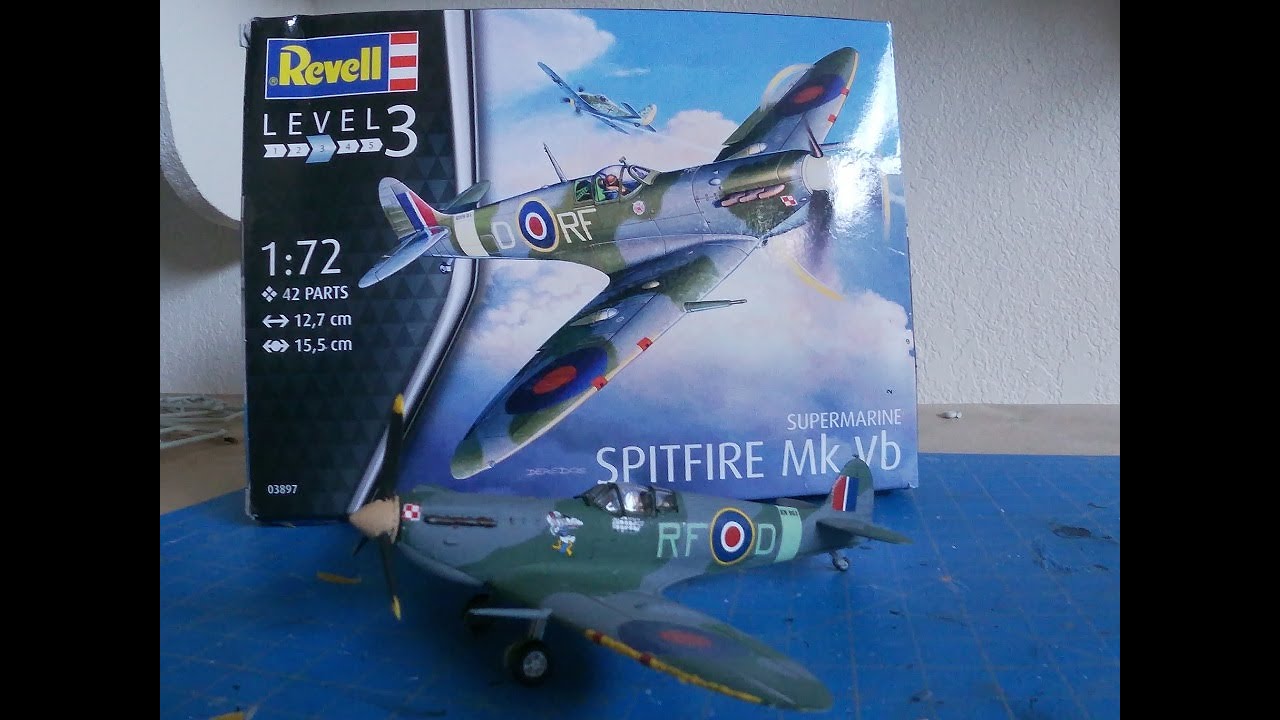 Revell 1/72 Supermarine Spitfire MK.5b (RAF) | Scale Model Sniper