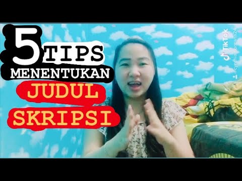 CARA MENENTUKAN JUDUL SKRIPSI KEUANGAN AKUNTANSI MANAJEMEN MARKETING