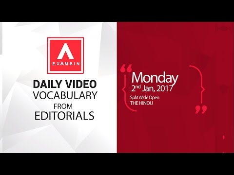 Vocabulary Episode 23 | Feud, Supremo, Engulfing, Revolt, Taint | THE HINDU Editorial Words