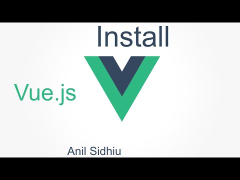 Vue js tutorial for Beginners #2 installation