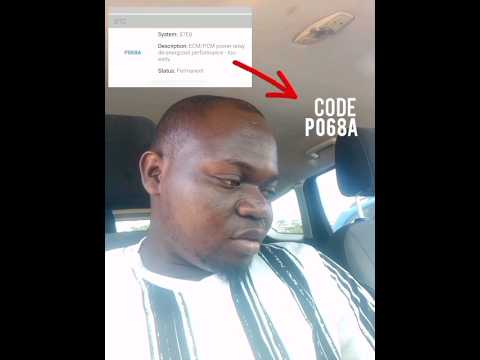 DTC P068A Engine code Flashing Ford Escape.. #shortvideo #shorts