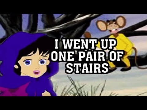I Went Up One Pair Of Stairs English Rhyme | Animated Nursery Rhymes For Kids | Bachpan Tube