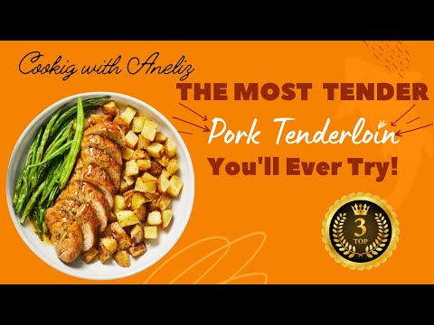 THE MOST TENDER Honey Thyme Pork Tenderloin | Hello Fresh | Roasted Potatoes | Roasted Green Beans