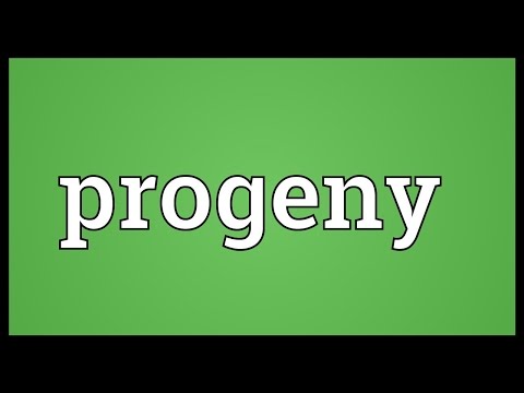 Progeny Meaning