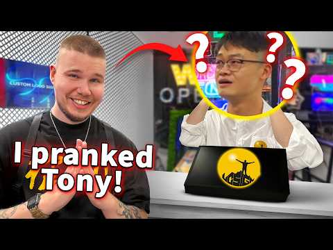 I surprised LC Sign Tony by speaking Chinese!